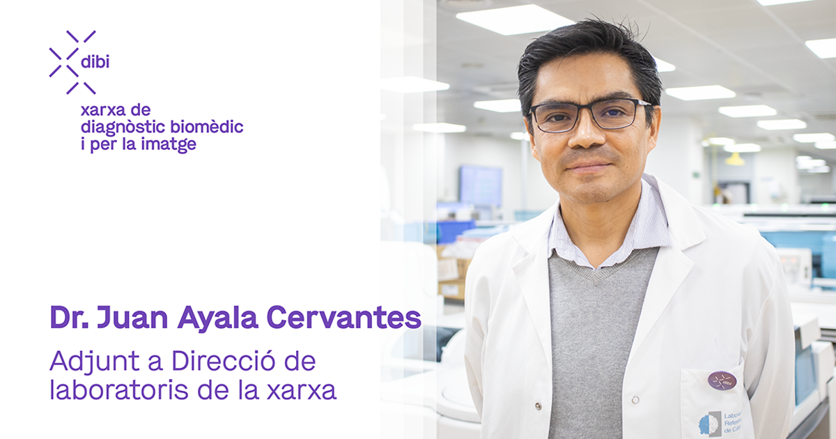 El Dr. Juan Ayala, nou adjunt a Direcció de laboratoris de la xarxa